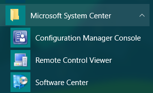 Installing Software and Updates via Software Center