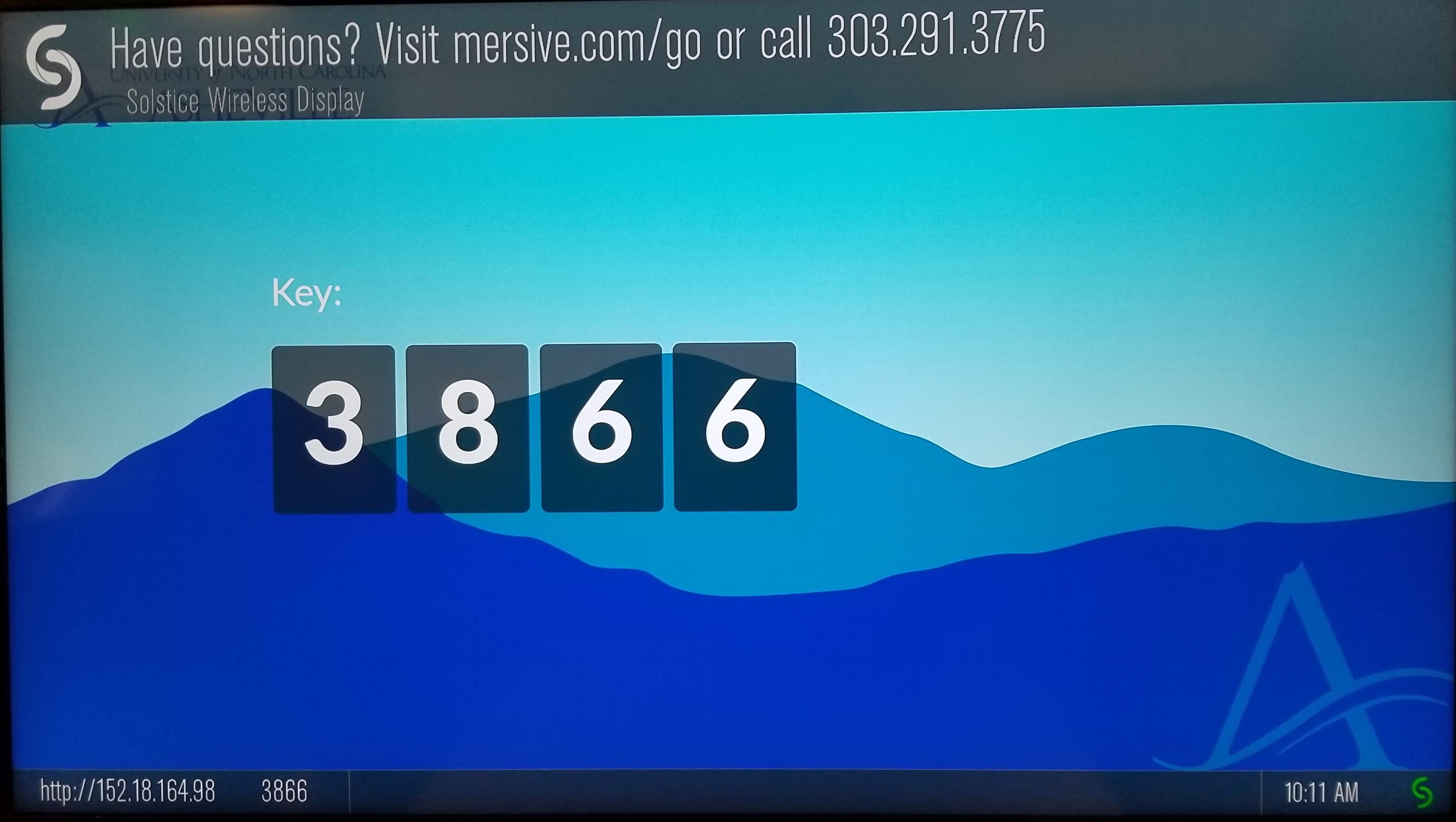 Mersive Solstice Wireless Display Connection