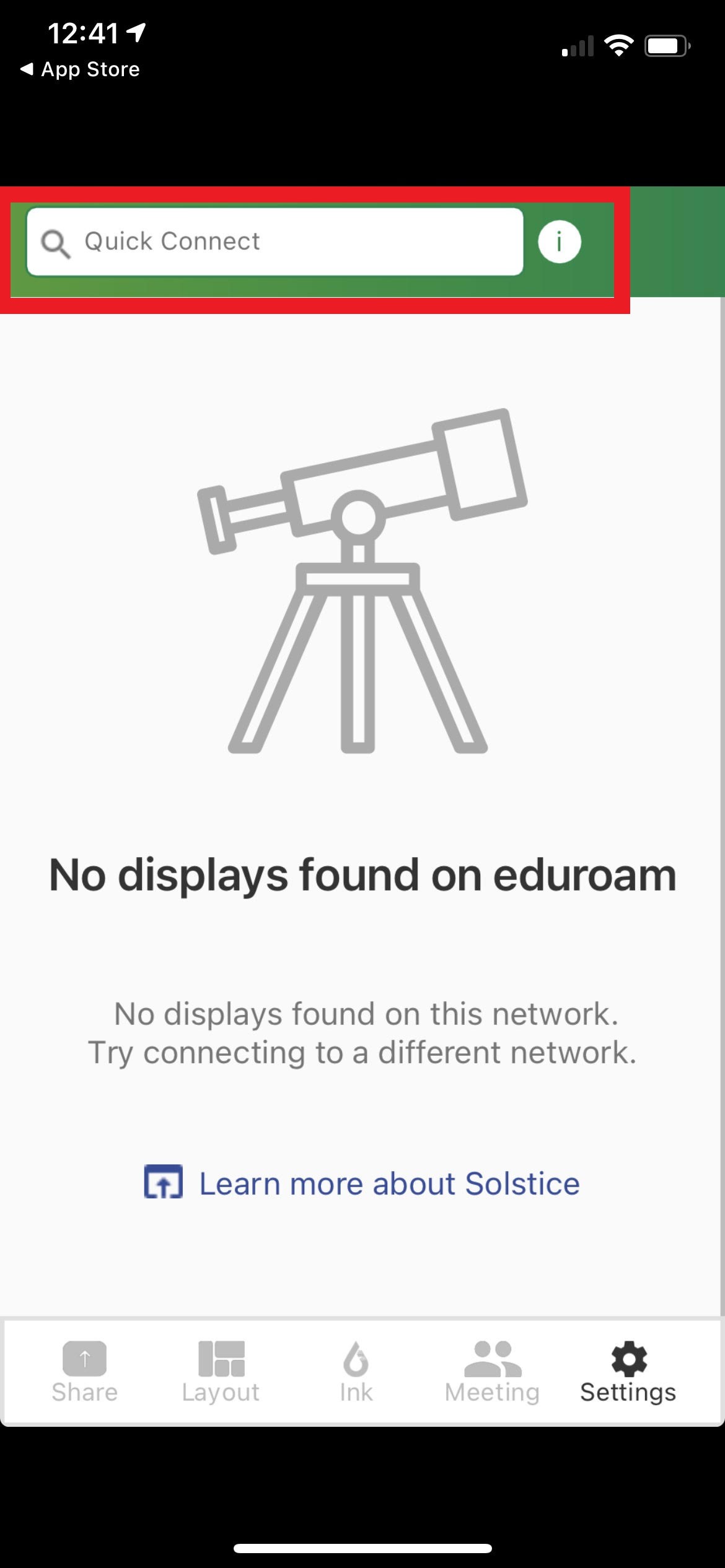 Mersive Solstice Wireless Display Connection