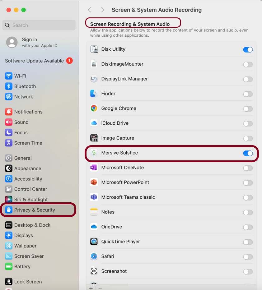 Mersive Solstice Wireless Display Connection