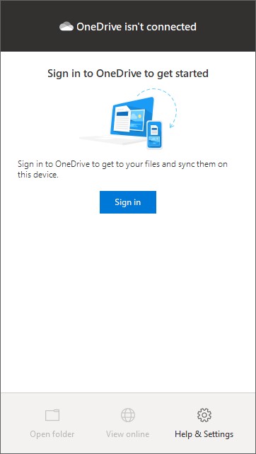 Back up your files with OneDrive on Windows