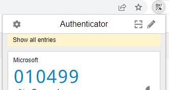Browser Extension - MFA Setup