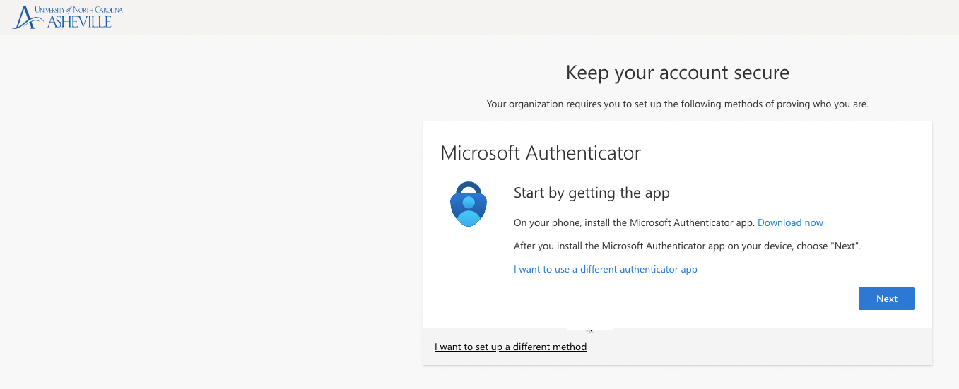 Adding and Managing MFA Methods