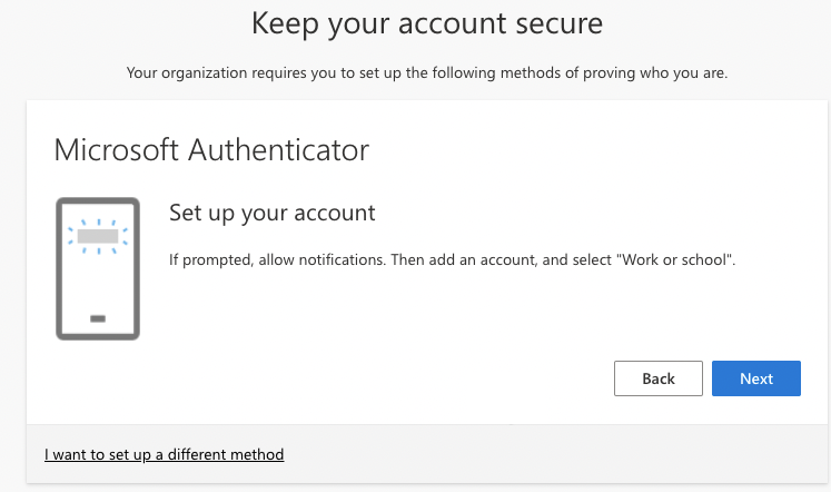 Adding and Managing MFA Methods
