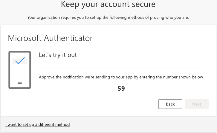 Adding and Managing MFA Methods