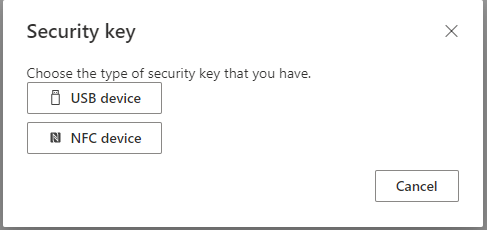 Adding and Managing MFA Methods